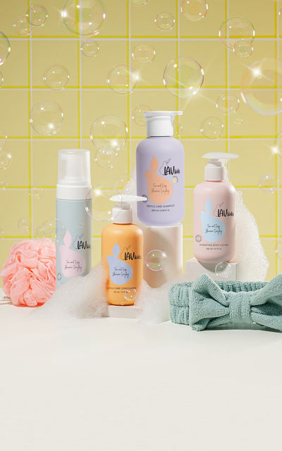 Lav Kids Essential Shower Bundle | Gentle Bath Set
