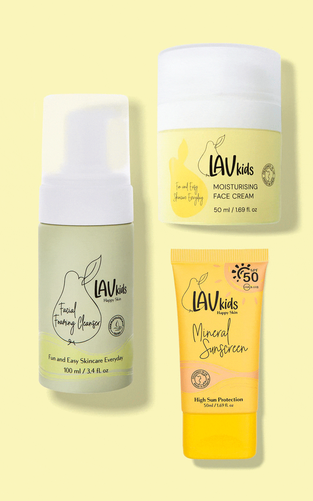 Daily Face Routine | Lav Kids